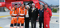 A visit from the Mayor and Mayoress of Croydon | London’s Air Ambulance