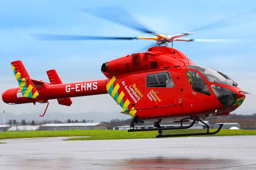 New look helicopter for London's Advanced Trauma Team! | London’s Air ...